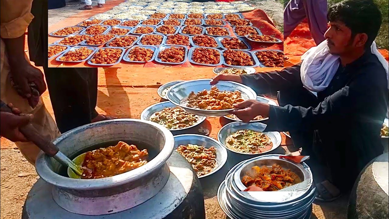 Pakistani wedding food making for 6000 people | Shadi wala khana ...