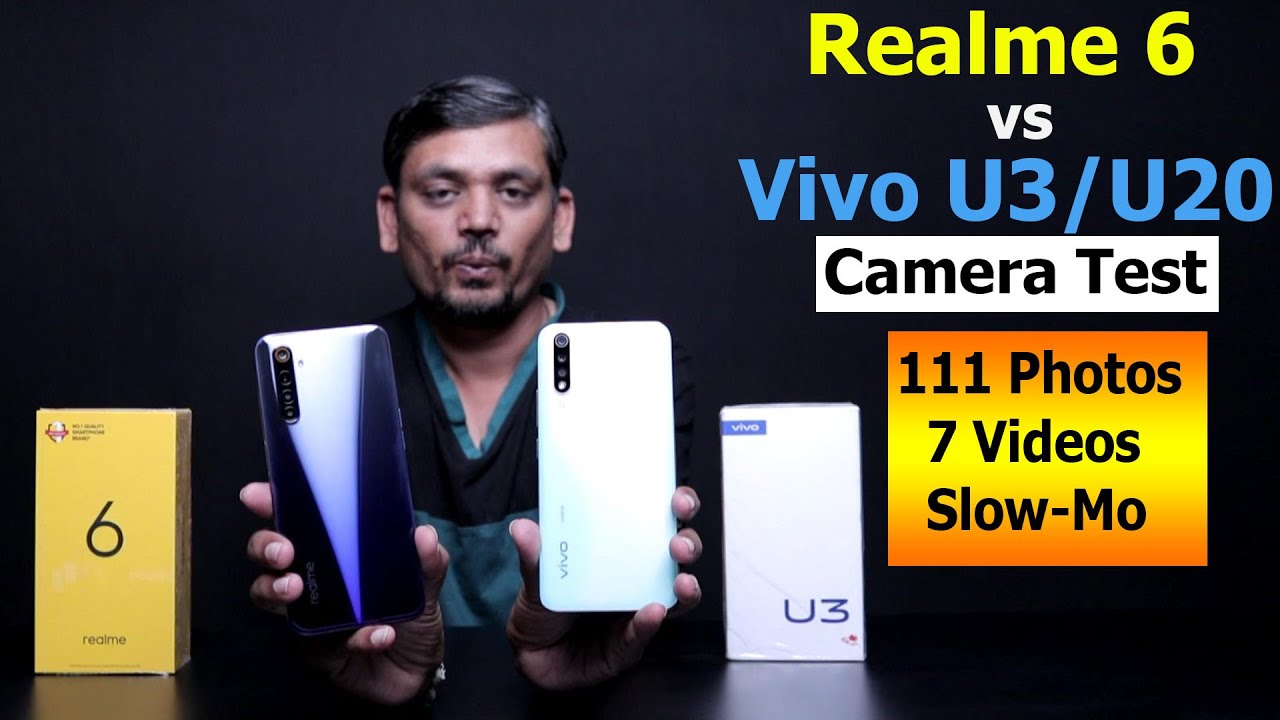 Realme 6 vs Vivo U20 Camera Test | Vivo U20 vs Realme 6 Camera Test ...