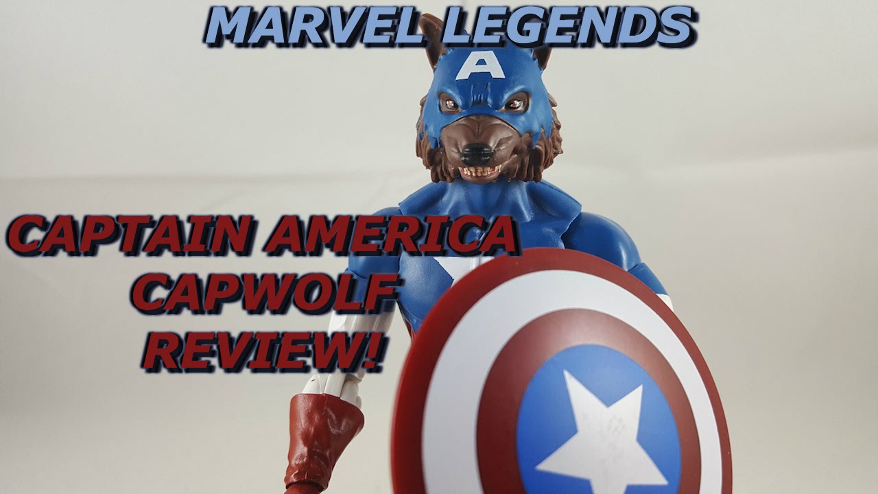 Marvel Legends Onslaught Wave Wolf Captain America Review - YouTube