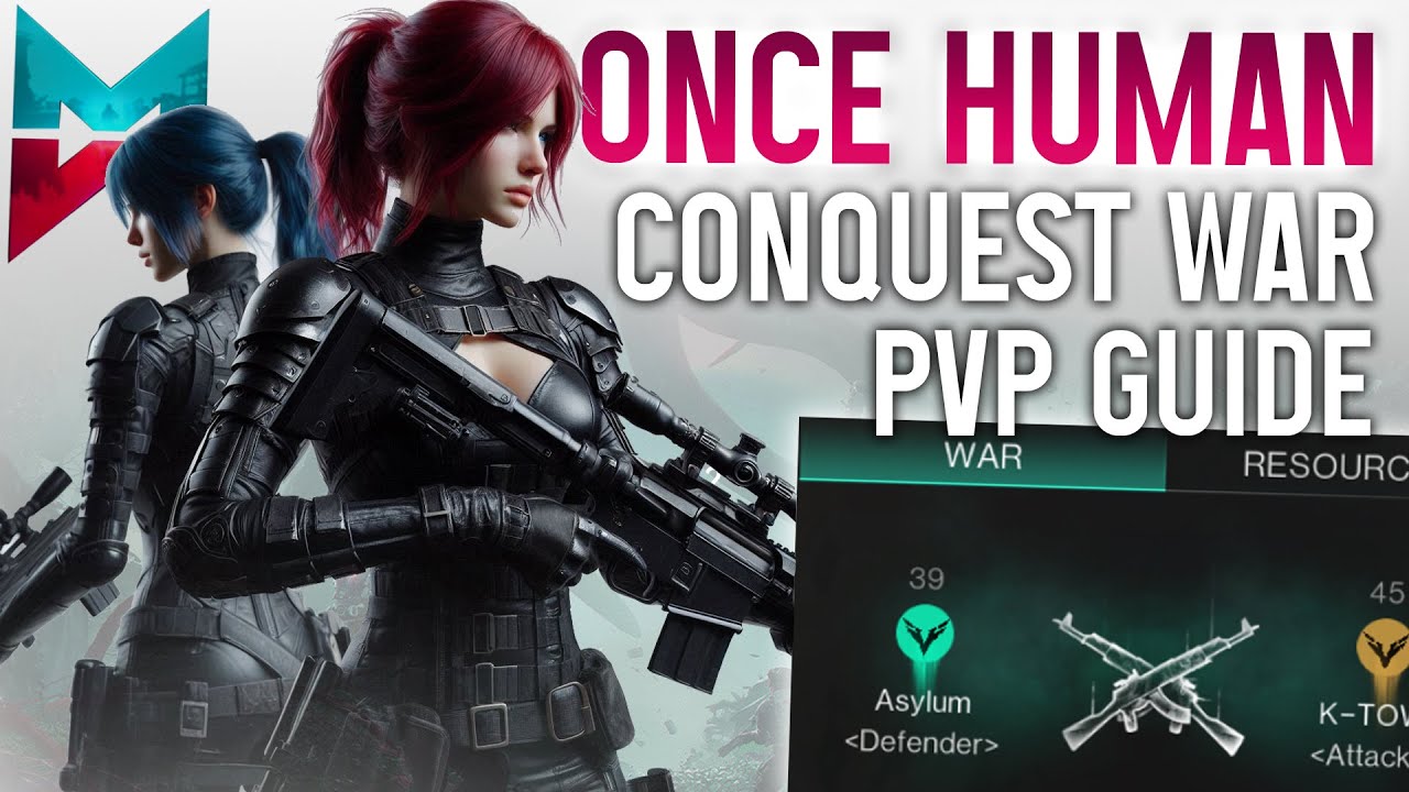 ONCE HUMAN WAR RAID BASE GUIDE & PVP GAMEPLAY - YouTube