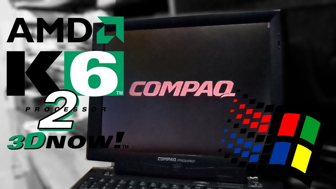 Laptop Vintage Compaq Presario 1277 de 1998 ¿sirve para juegos ...
