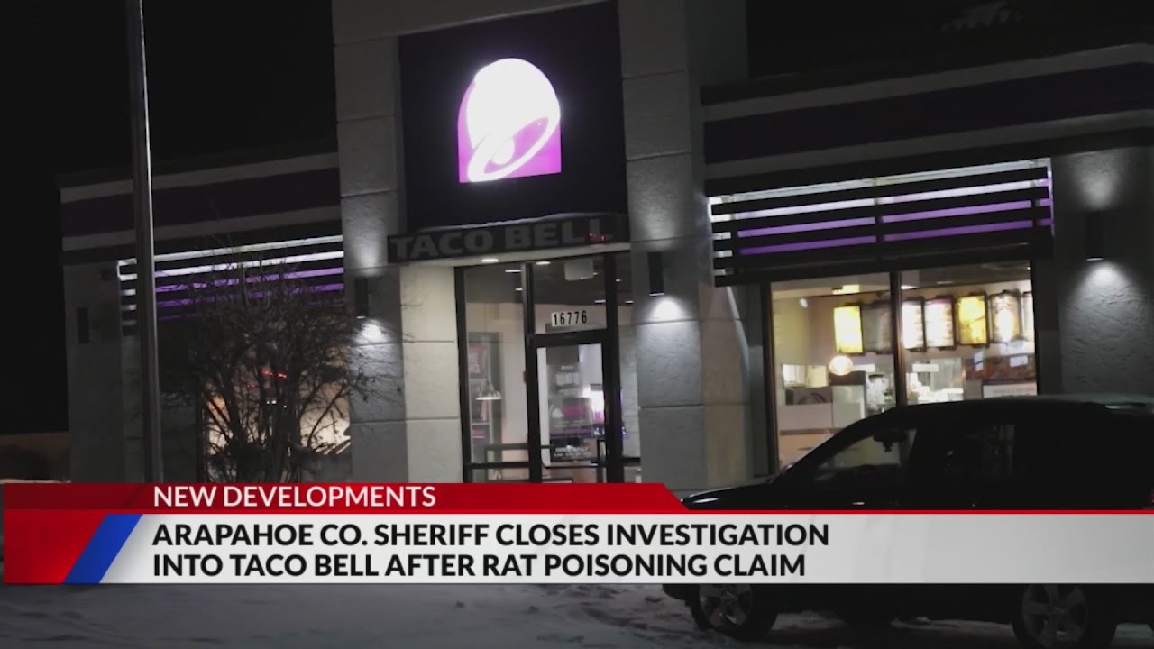 Taco Bell rat poisoning case closed - YouTube