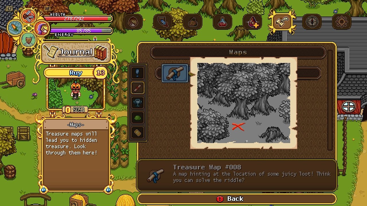 Treasure Map #008 Secrets of Grindea (Location) - YouTube