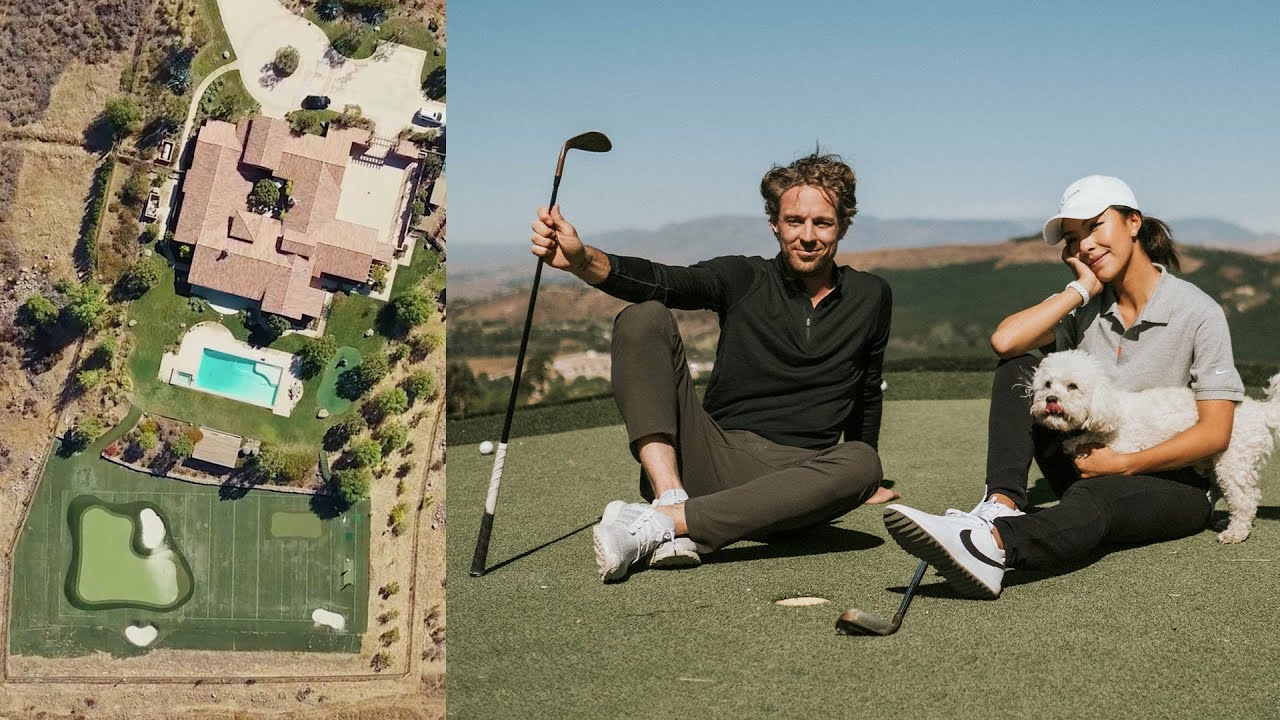 Best Backyard Driving Range? - "Lily" Muni He, LPGA Tour Pro & EAL Tee ...