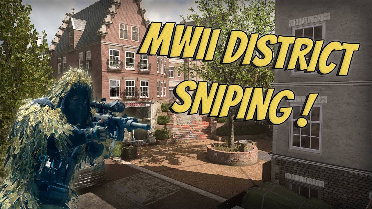 What Sniping Is Like On MWII's District Map ?? 🤔🤩 (Call of Duty: Modern ...