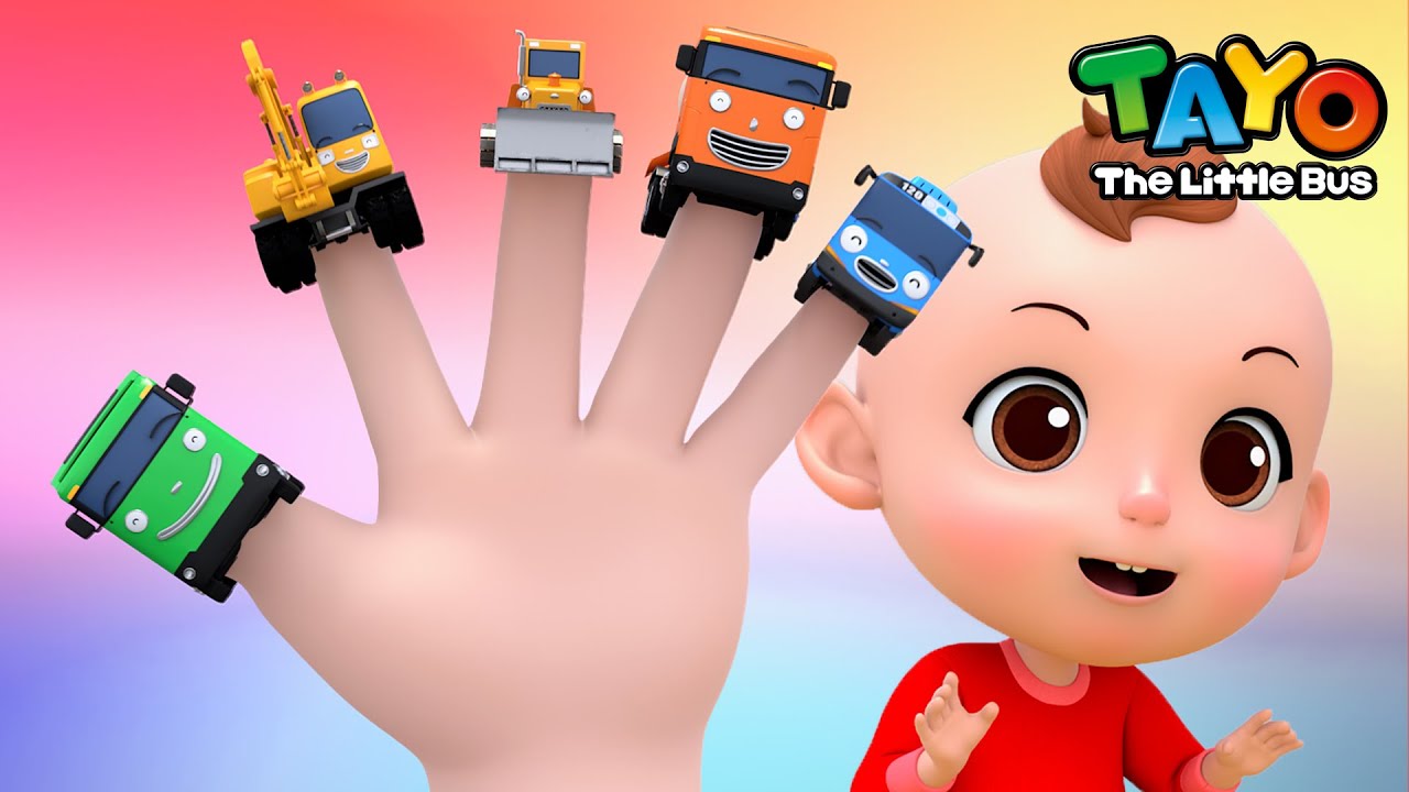 [NEW] Let's play with Strong heavy vehicles! l Heavy Vehicles Finger ...