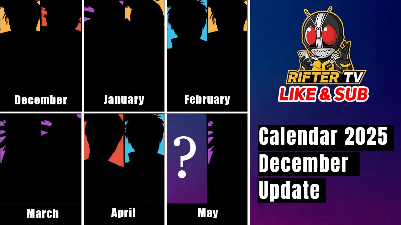 Calendar 2025 December Update - YouTube