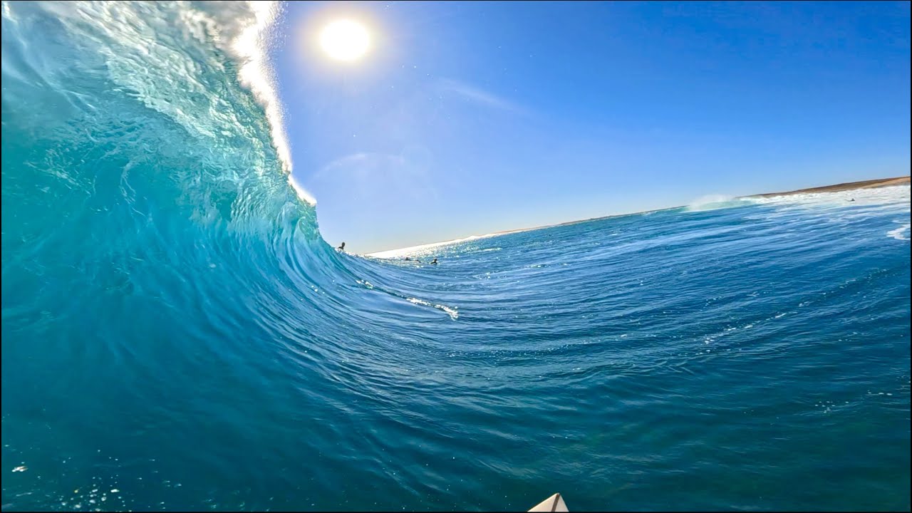 POV SURF SENDING THE BIGGEST WAVE I'VE EVER SURFED! - YouTube