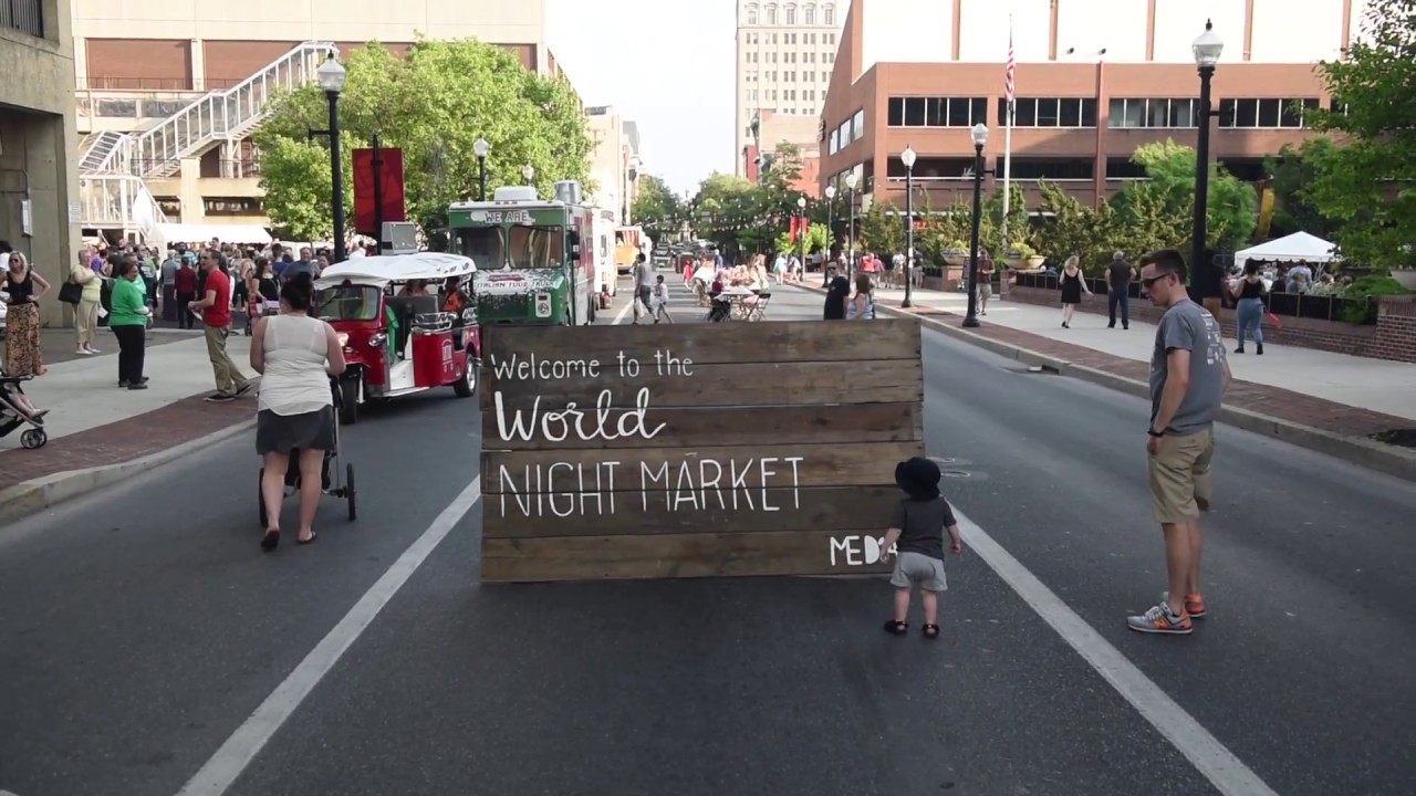 MEDA World Night Market 2017 - Lancaster, PA - YouTube