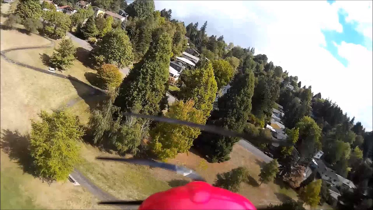 Sport Cub with Mobius mounted in Portland - YouTube