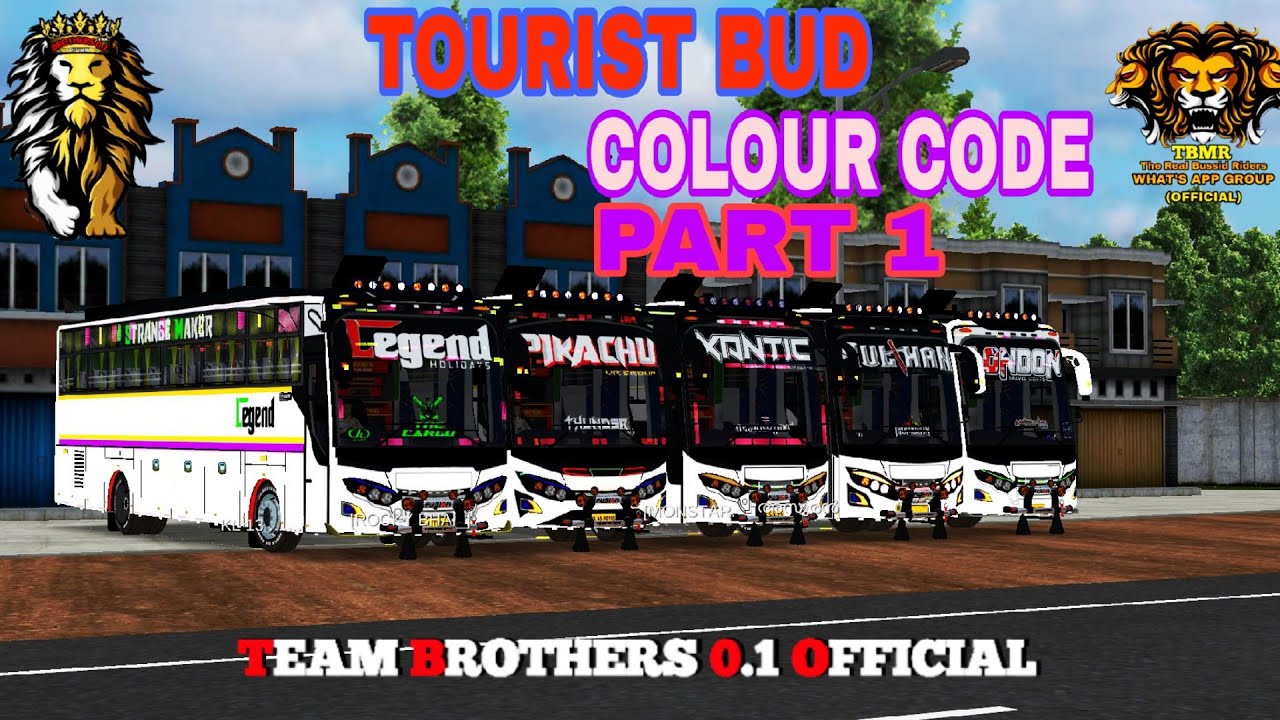 TOURIST BUS COLOUR CODE PART 1/TEAM BROTHERS 1.0 OFFICIAL - YouTube