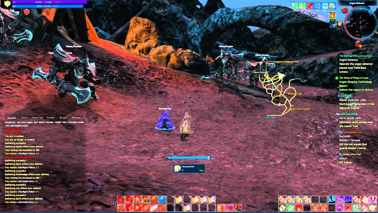 Farming Xermetal Ore Guide - TERA Mining and Gathering - YouTube