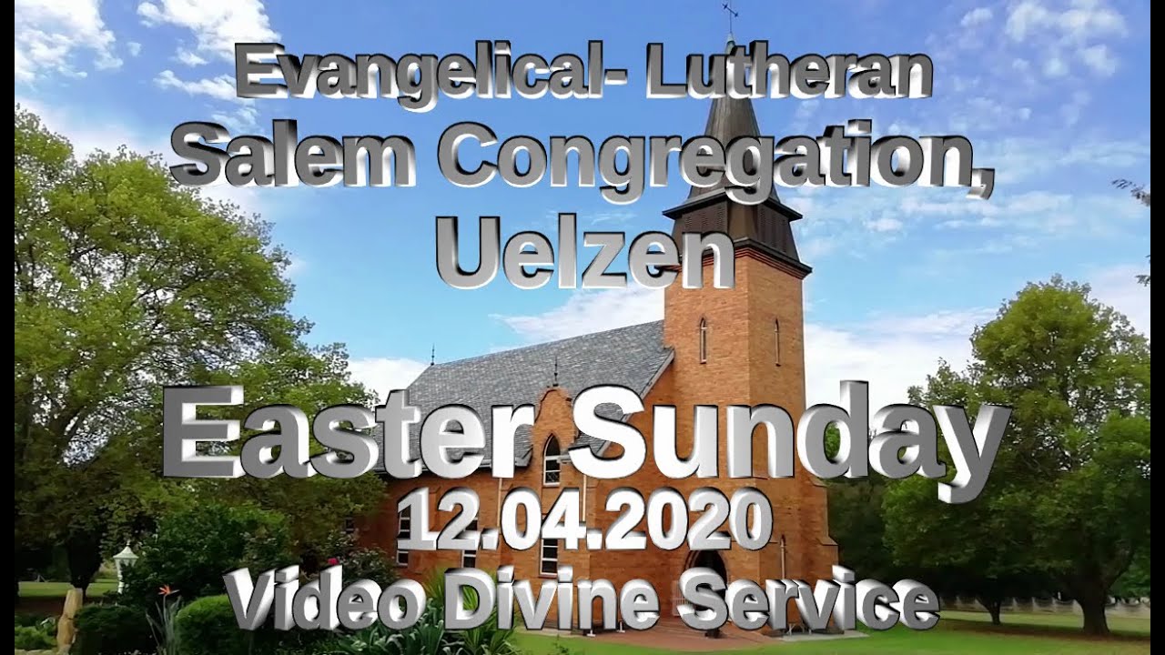 Easter Sunday Video Divine Service - YouTube