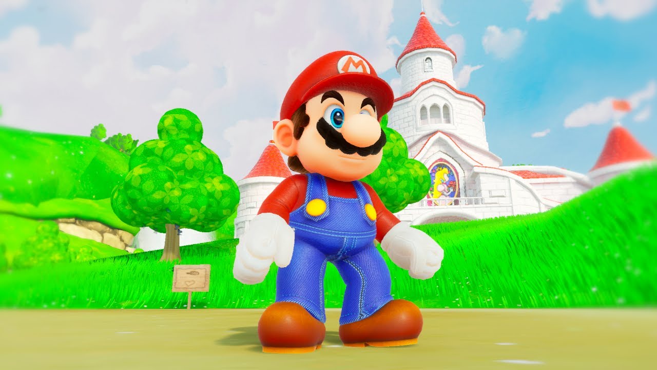 Super Mario 64 Remade in Unreal - YouTube