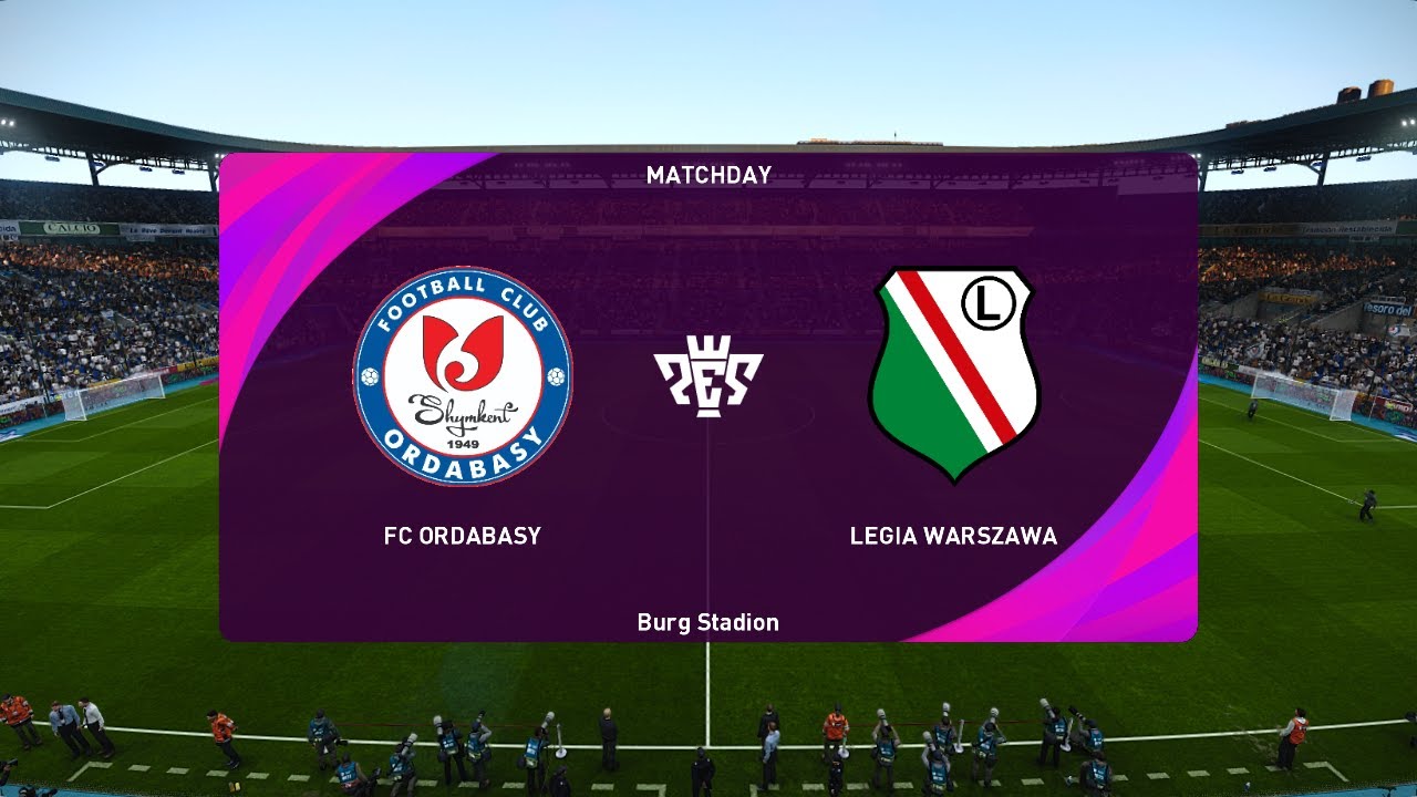 FC Ordabasy vs Legia Warszawa (27/07/2023) UEFA Europa Conference ...