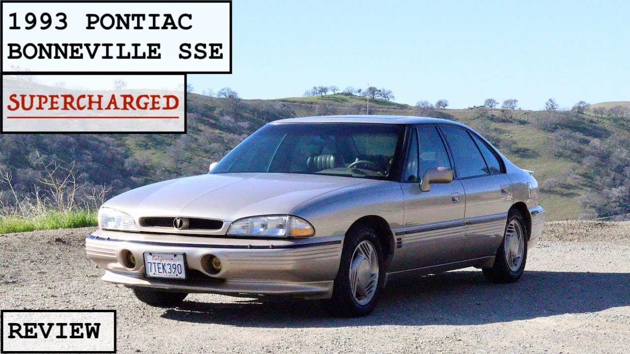 1993 Pontiac Bonneville SSE Supercharged Review: A True Budget Super ...