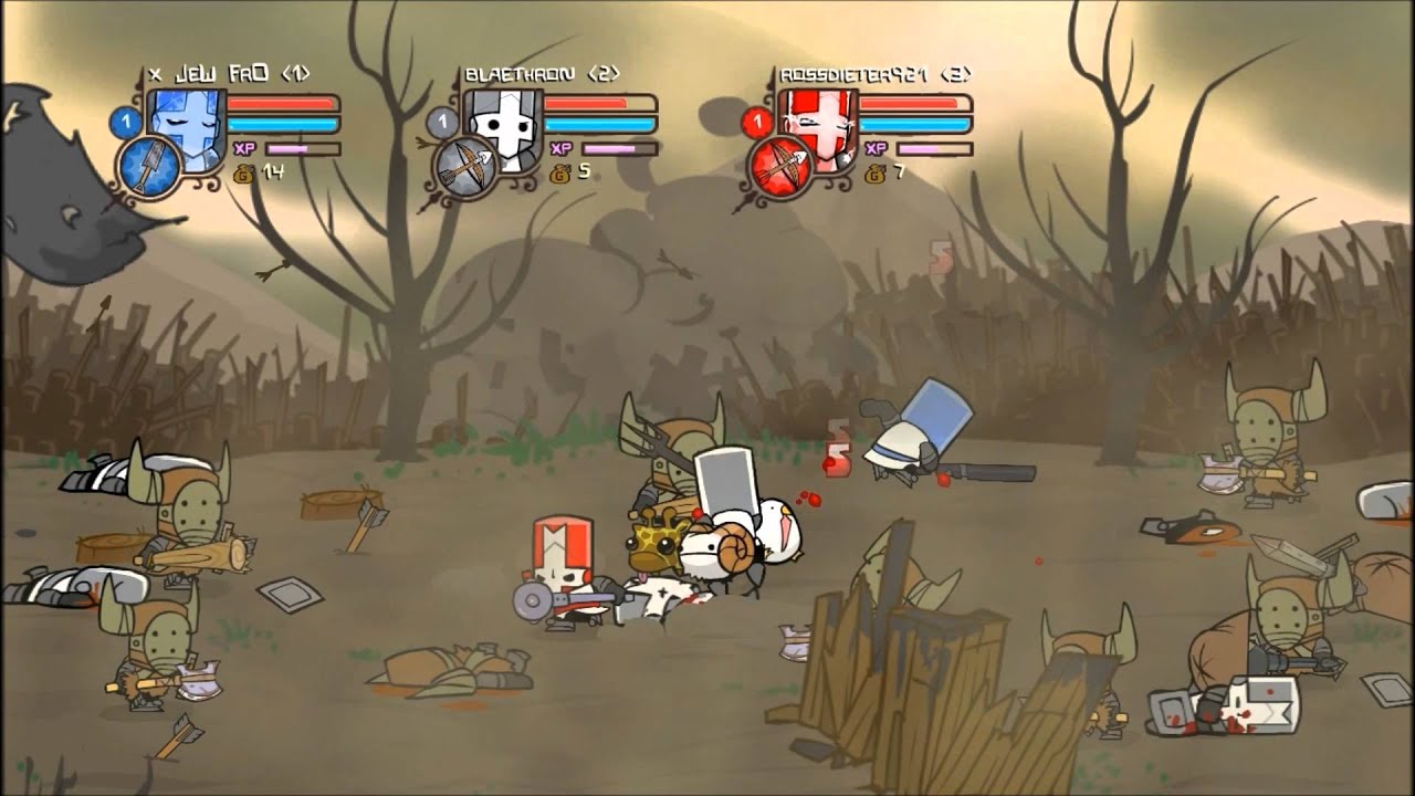 Castle Crashers Walkthrough Ep1 - YouTube