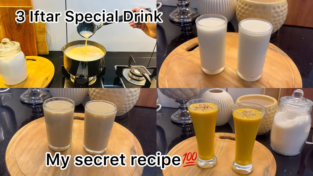 ഈ ചൂടിനും നോമ്പിനും ഇത് ഒരു glass മതി Easy Healthy Tasty Drink Recipe ...
