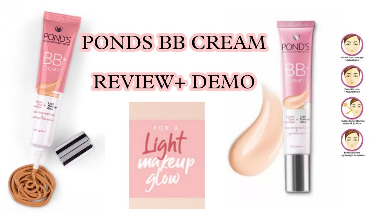 PONDS BB CREAM REVIEW+ DEMO/ BEST BB CREAM REVIEW || my honest review ...