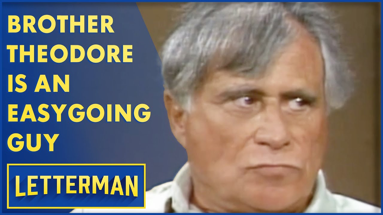 Brother Theodore Calls Dave's Audience A House Of Pigs | Letterman - YouTube