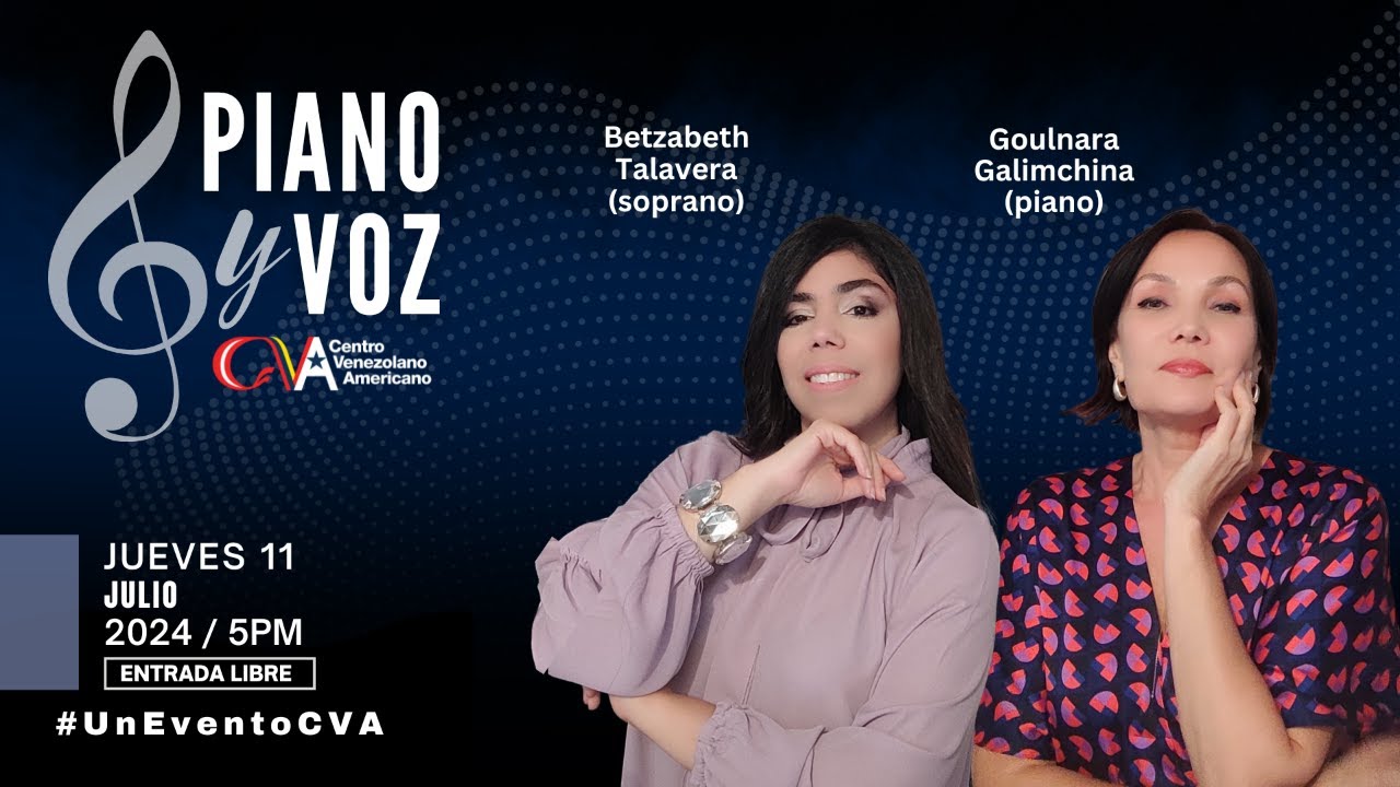 (EN VIVO) Recitales Piano y Voz 2024: Goulnara Galimchina y Betzabeth ...