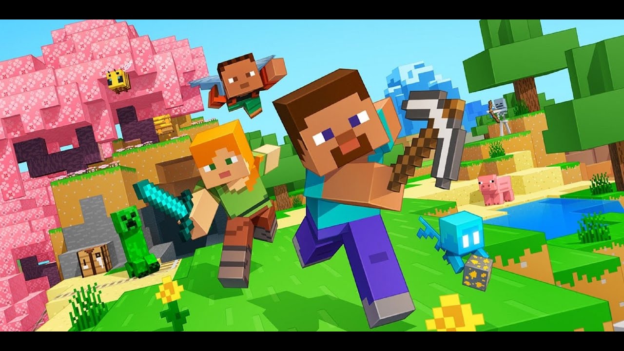 Играем в Minecraft! Играю с друзьями! Play the Minecraft! - YouTube