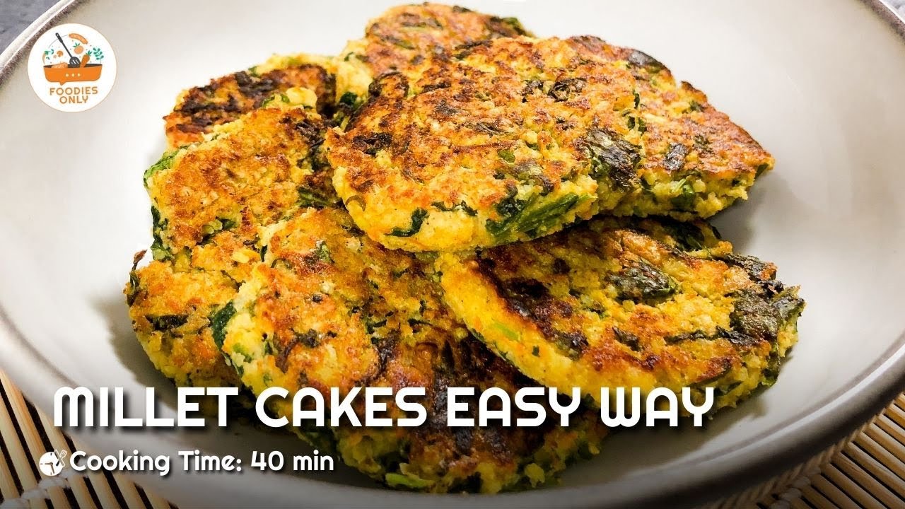 Millet Cakes with Spinach and Carrot🥬🥕 | Tasty Recipes For Any Occasion ...