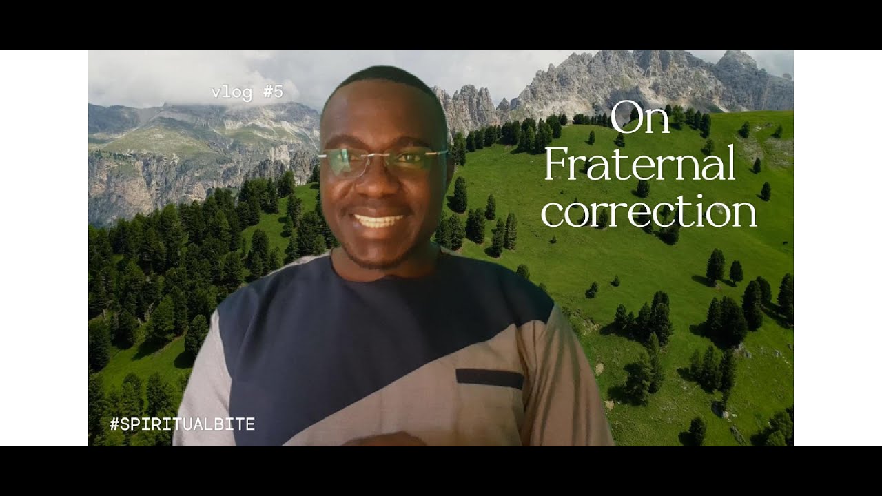 On fraternal correction - YouTube