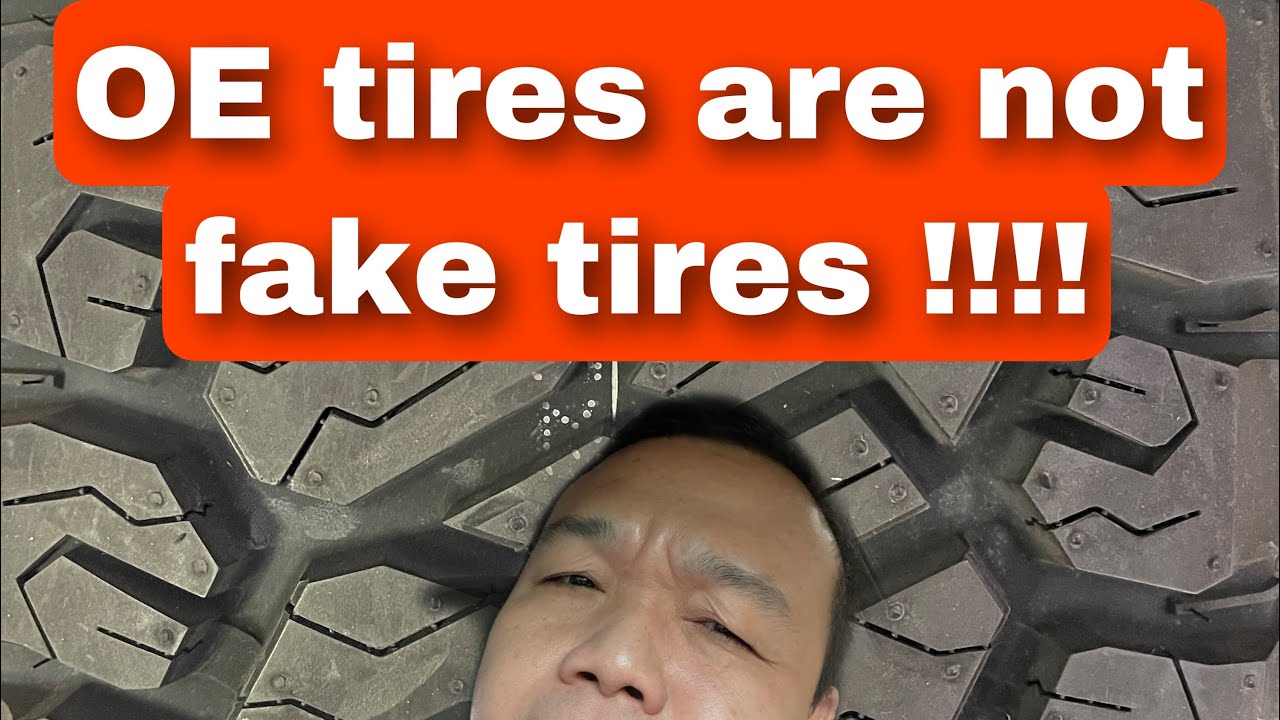 OE tires are not Fake tires (hinde eto galing sa tiangge) - YouTube