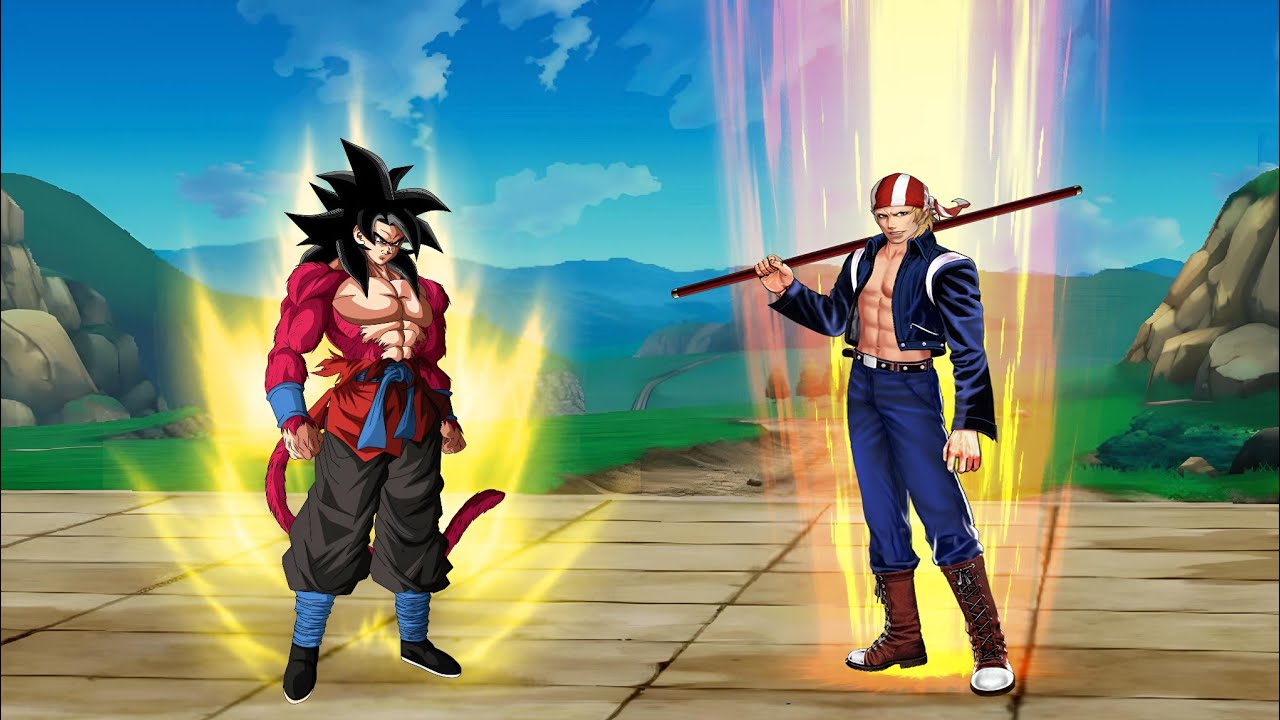 [DBZ vs KOF] Goku SSJ4 vs Supreme Billy - YouTube