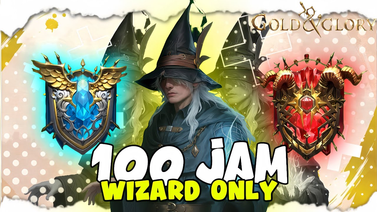 100 Jam Tapi Gw Bermain Wizard Only Gold And Glory - YouTube