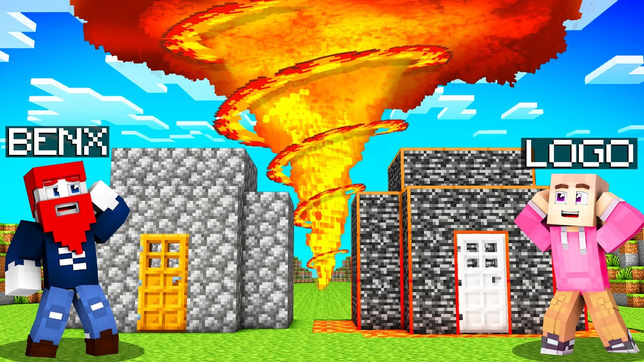 Benx Sicheres Haus vs. Logo Sicheres Haus (Minecraft) - YouTube