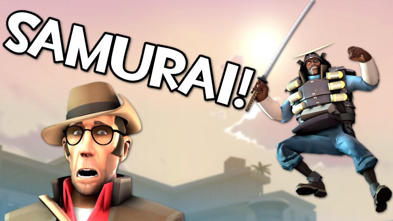 Demoman saltador SAMURAI!! Destaques de Live de TF2!! - YouTube