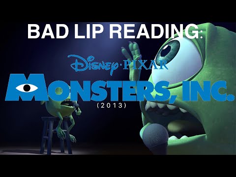 Bad Lip Reading: Monsters Inc. - YouTube