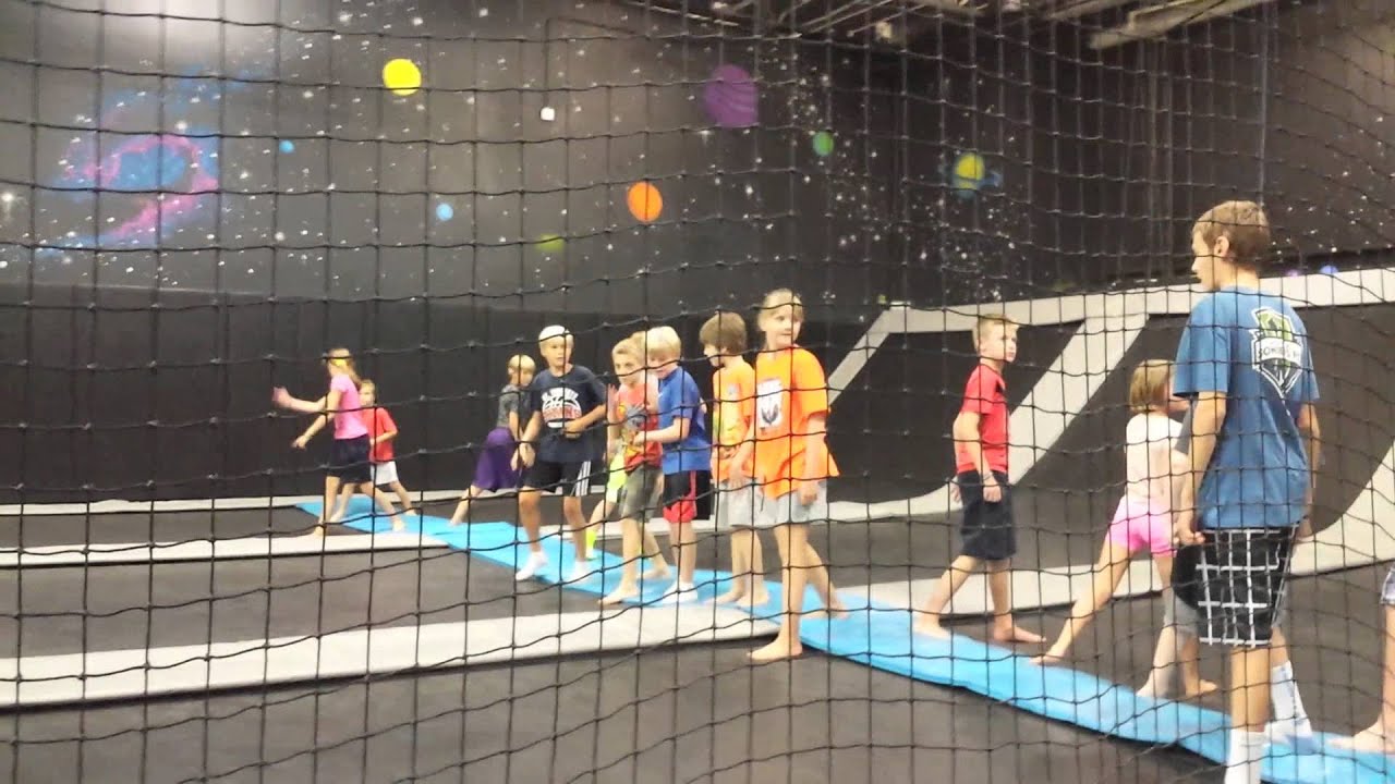 Liam at Defy Gravity- Birthday Party - YouTube