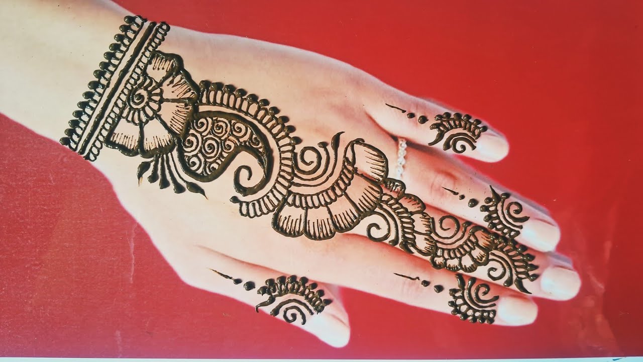 cone designs simple | hathon ki mehandi | mahandi ki digain simple ...