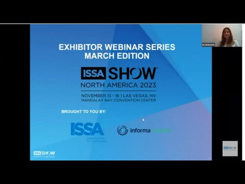 Exhibitor Webinar Series - March 2023 Edition, ISSA Show North America - YouTube