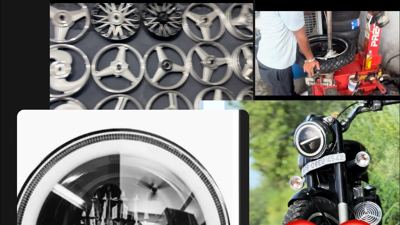 Finally all wheel work done // moster bullet look // fully modified ...