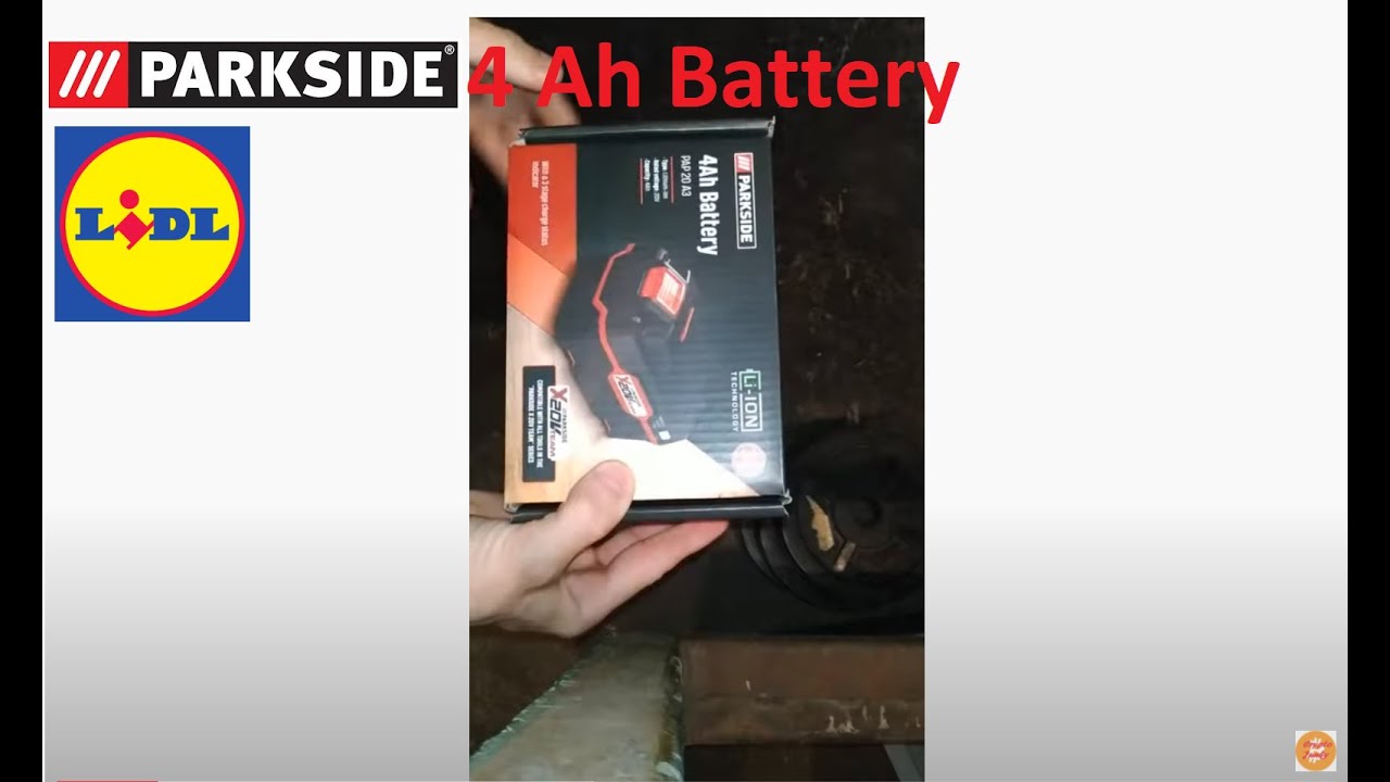 🔨PARKSIDE / LIDL🔧 - Parkside 4Ah Battery PAP 20 A3 | 4Ah Akkumulátor ...