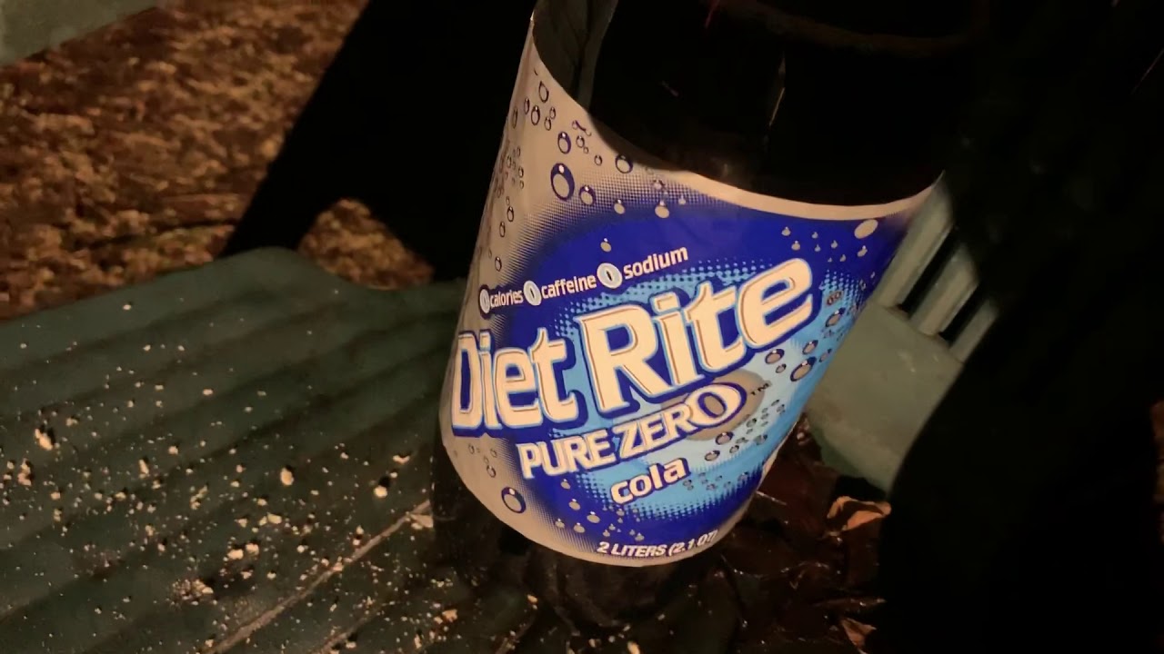 Diet Rite Pure Zero and Mentos Experiment. - YouTube