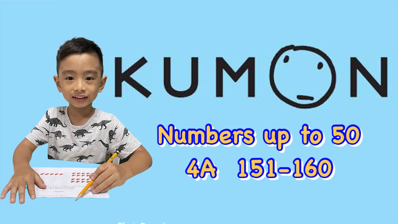 KUMON Math Program 4A 151-160 - YouTube