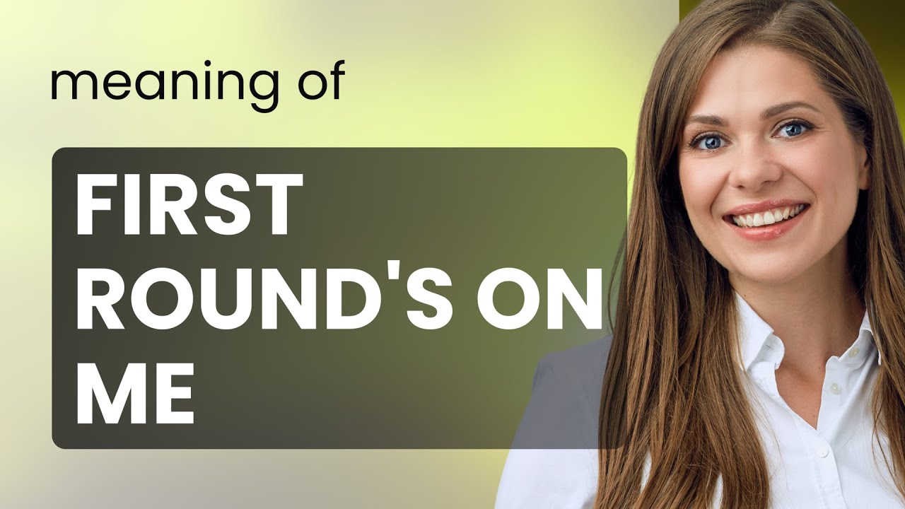Understanding "First Round's on Me": A Guide to English Phrases - YouTube