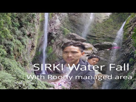The largest and longest Sirki Water Fall, located in the poorly managed ...