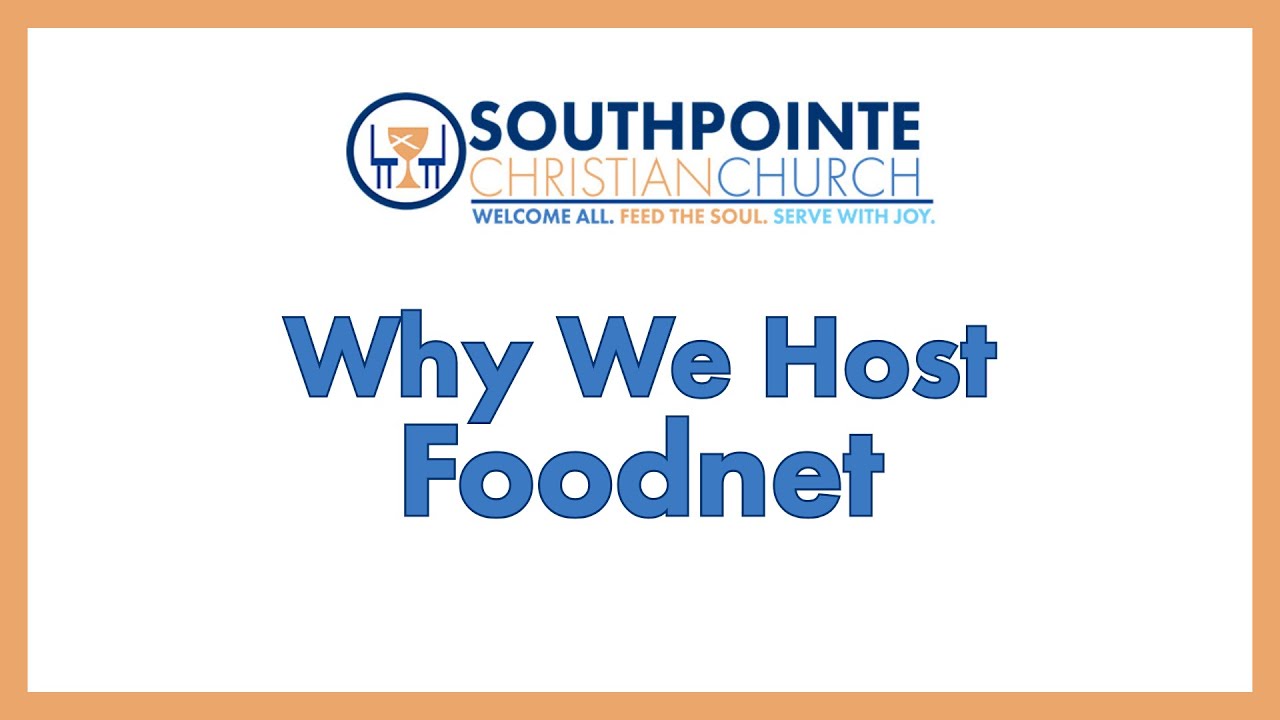 Why We Host Foodnet - YouTube