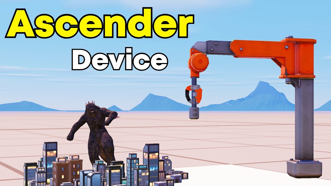 How to use the Ascender Device in Fortnite Creative! [2025] - YouTube