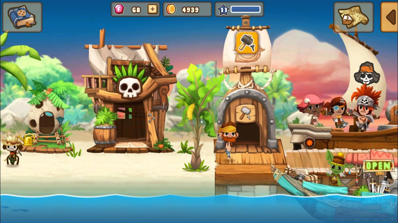 Pirate Power Android GamePlay 8 - YouTube