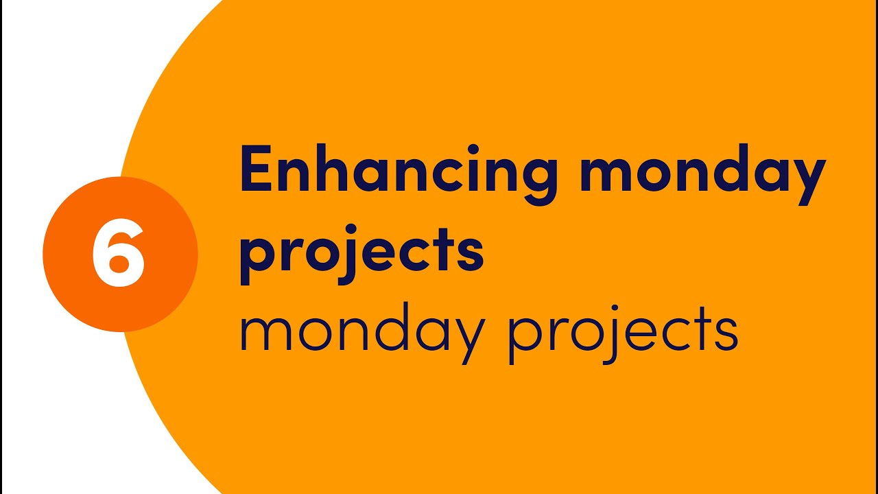 Getting started with monday projects - Ch. 6 'Enhancing monday projects ...
