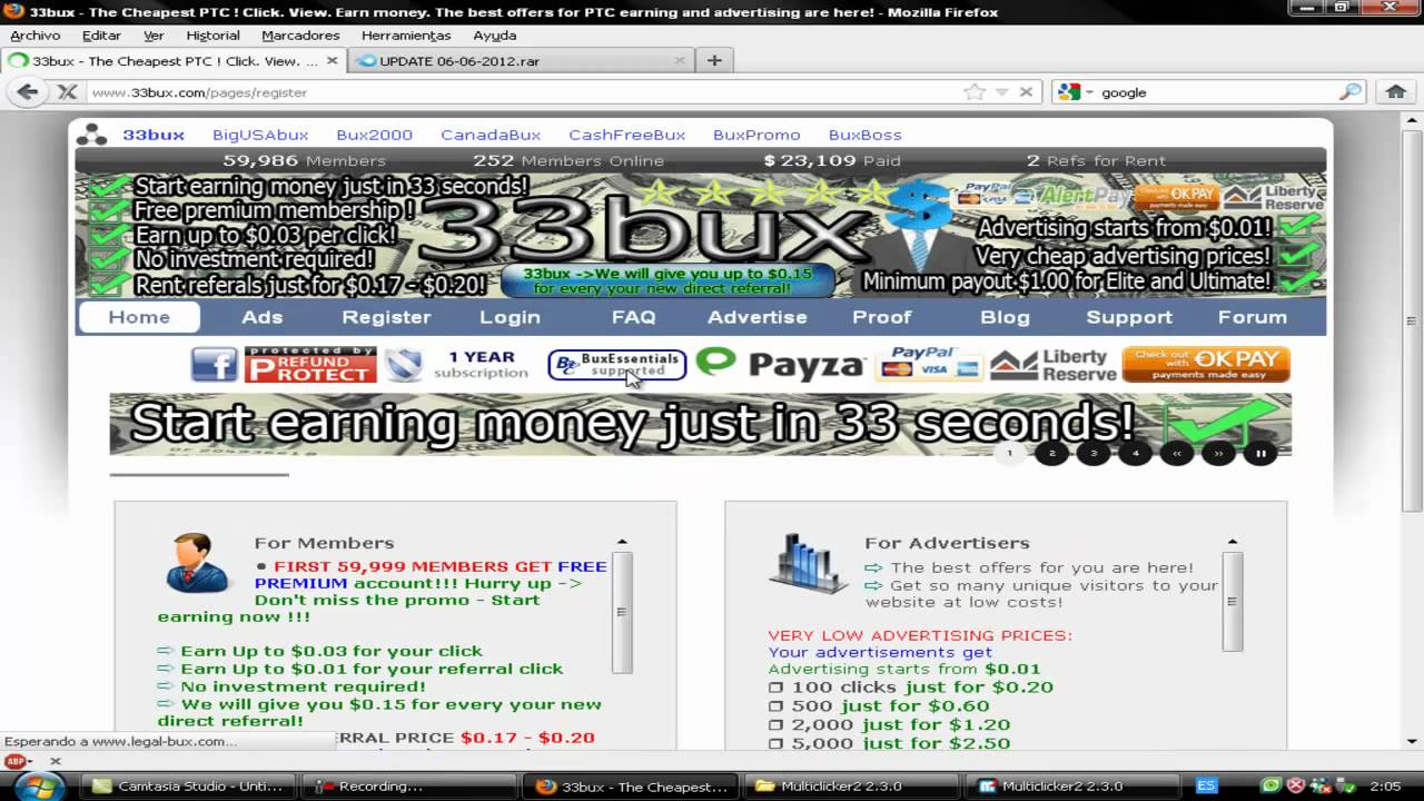 como descargar y como usar multiclicker tutorial.mp4 - YouTube