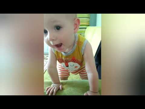 Baba diyen bebek / sürpriz sonlu / ilk kelimeler 🥰