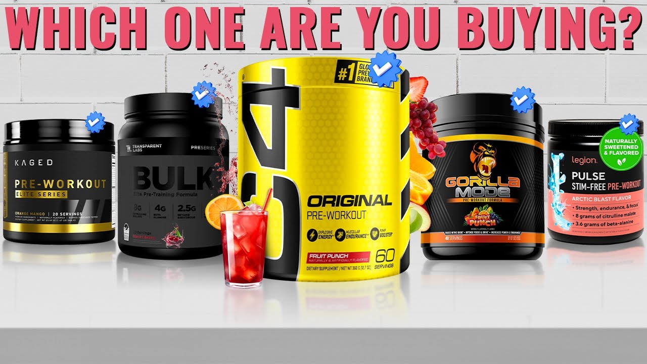 Top 5 Best Pre Workouts 2026 - YouTube